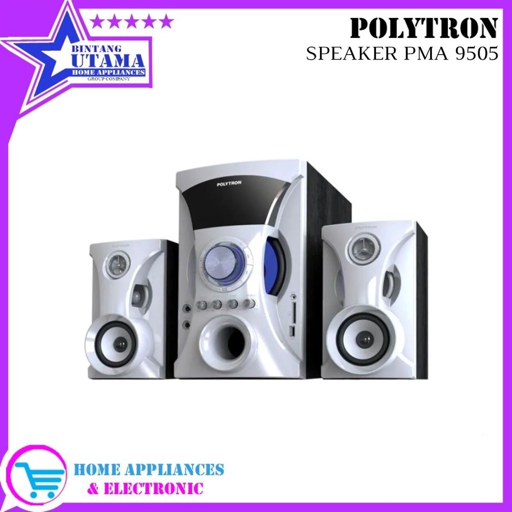 Jual (COD) (HARGA PROMO) SPEAKER AKTIF POLYTRON PMA 9525 / PMA9525 ...