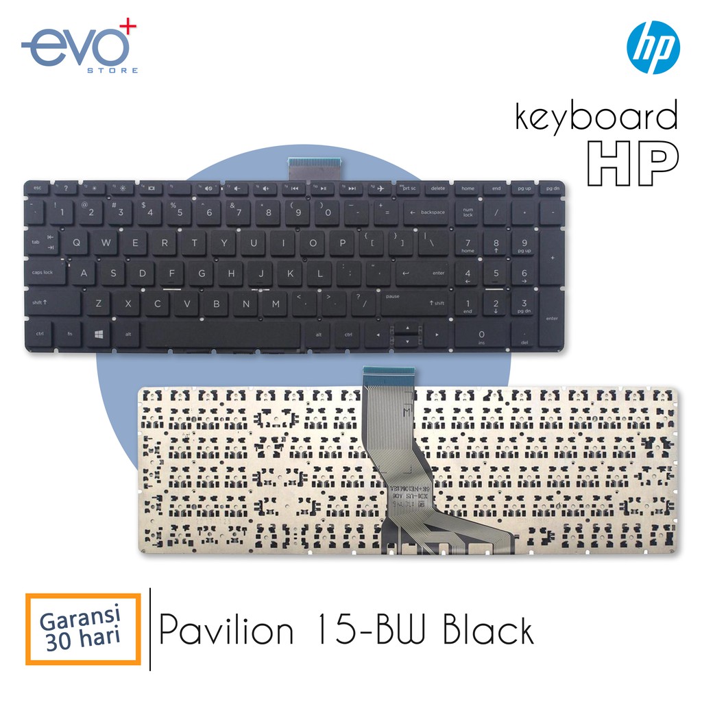 Jual KEYBOARD HP 15-BS 15-BW 15-AB 15-AU TPN-C129 TPN-C130 250 G6 BLACK ...