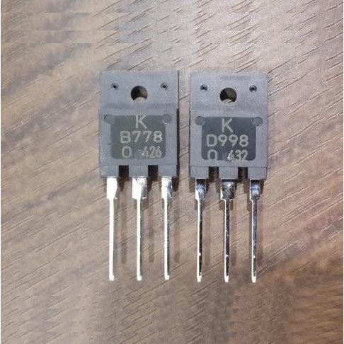 Jual Transistor Mosfet B 778 - D 998 Audio Amplifier sincer02 Segera ...