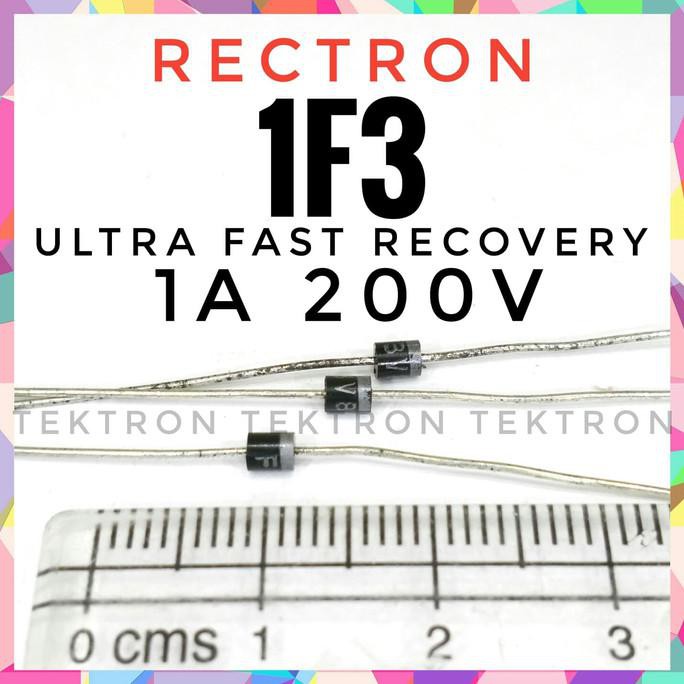 Jual Rectron 1F3 1A 200V Ultra Fast Recovery rectifier diode tektron22 Juara | Shopee Indonesia