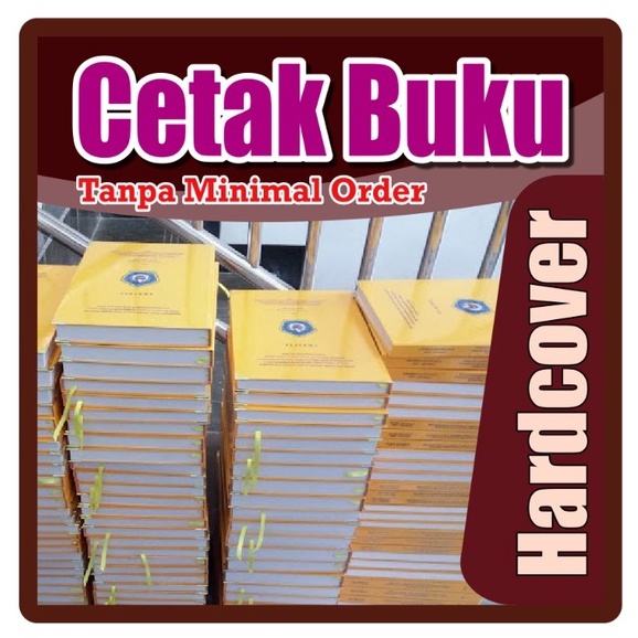 Jual Jilid Hard Cover FREE Cetak Isi Tanpa Minimal Order - Ukuran A4 ...