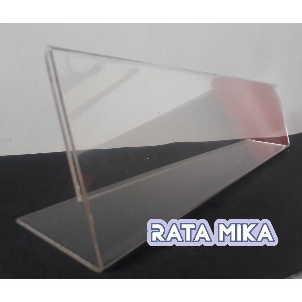 Jual Papan Nama Meja / Name Plate Holder Acrylic 2 mm | Shopee Indonesia