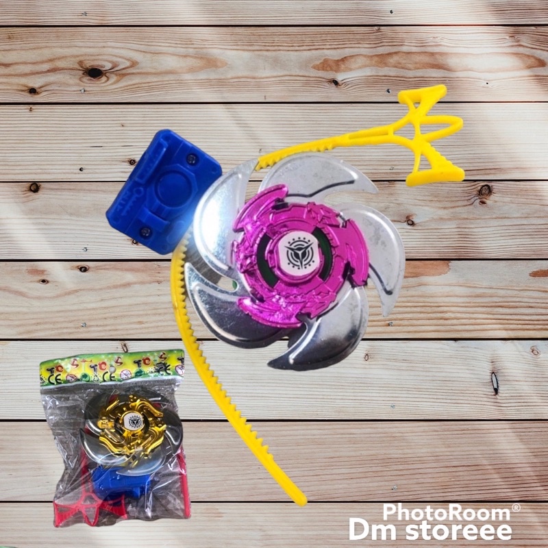 Jual mainan gangsing besi tarik beyblade / gasing adu / mainan ...