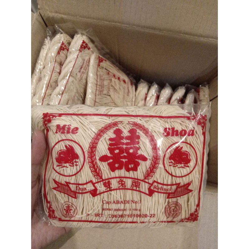 Jual MISOA MEE SHUA CAP ABADI DUA KELINCI 100 GRAM MISUA DUA BANGAU ...
