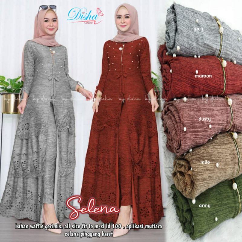 Jual Selena set by disha | Shopee Indonesia