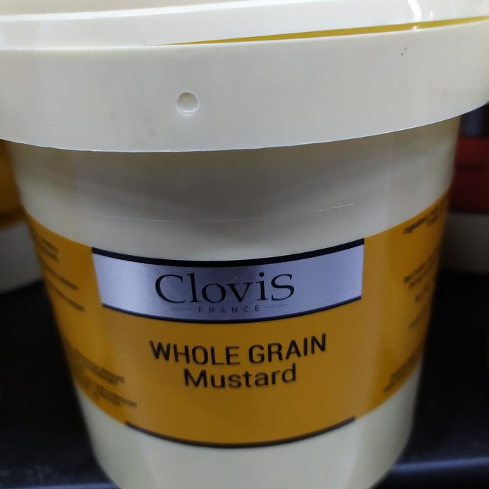 Jual Clovis Whole Grain Mustard 1kg | Shopee Indonesia