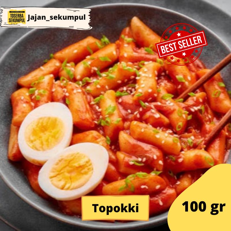 Jual Topokki Paket Komplit 100 gr Toppokki Ttoppokki Toepokki Topoki ...