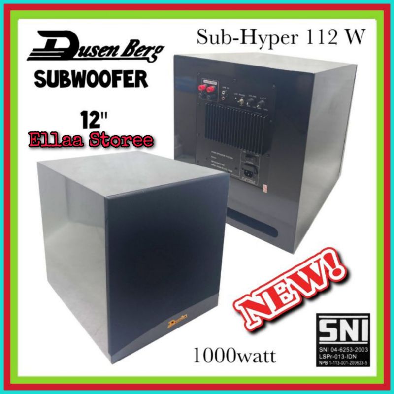 Jual SUBWOOFER DUSENBERG 12 INCH SUB HYPER 112 W SUPER BASS MAX 1000 ...