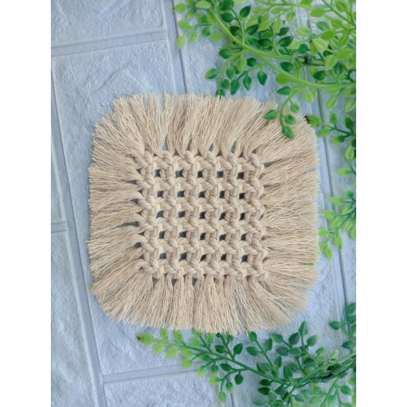 Jual tatakan gelas macrame | Shopee Indonesia