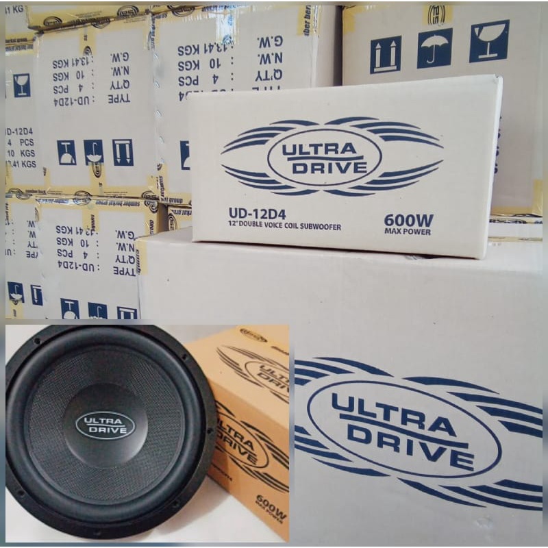 Jual Subwoofer ultra drive UD-12D4 sub ultra drive UD-12D4 | Shopee ...