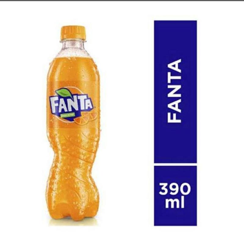 Jual Minuman Soda Cocacola, Sprite, Fanta Strawberry, Fanta Orange 390ML | Shopee Indonesia