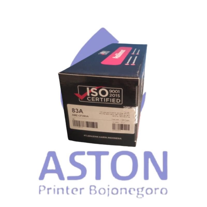 Jual CARTRIDGE 83A UNTUK PRINTER HP LASERJET M127FN AMAZINK | Shopee ...