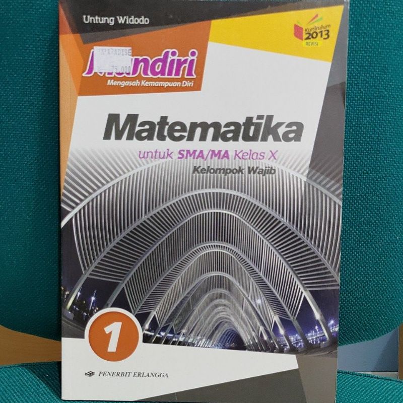 Jual BUKU SOAL MATEMATIKA WAJIB KELAS X ERLANGGA | Shopee Indonesia