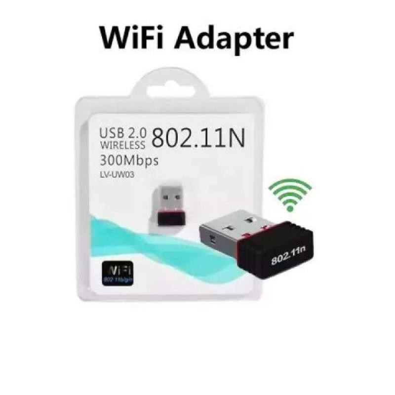 Jual Usb 2.0 wi-fi 300Mbps mini adapter 802.11n - Usb2.0 wireless wifi dongle | Shopee Indonesia