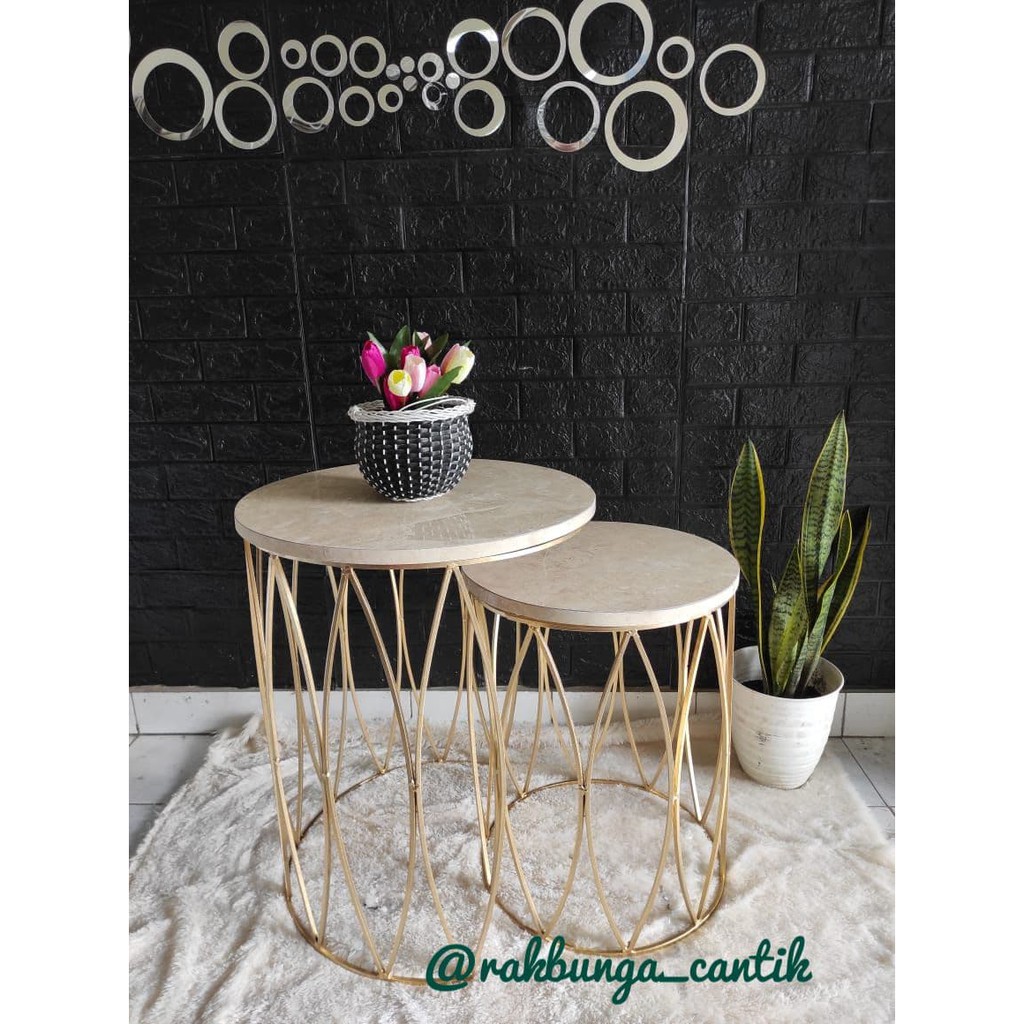 Jual M42-MEJA TAMU SUSUN TINGKAT MEJA KOPI MEJA FURNITURE MEJA CONSOLE ...