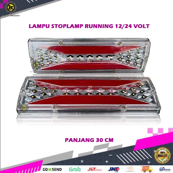 Jual Lampu Stop Lamp Stoplamp Rem Belakang Led Running Mobil Pick up ...