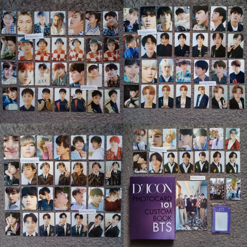 Jual [READY STOCK] (MAKNAE LINE) SHARING PHOTOCARD DICON BTS 101, PC DICON BTS, PC DICON 101 BTS ...