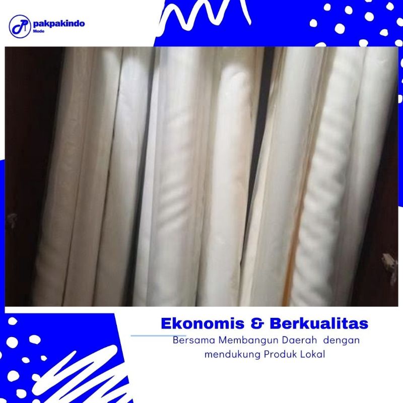 Jual KAIN MONYL SCREEN SABLON PER METER | Shopee Indonesia
