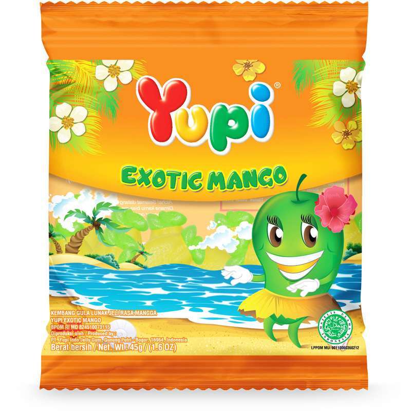 Jual Yupi exotic mango 45g | Shopee Indonesia