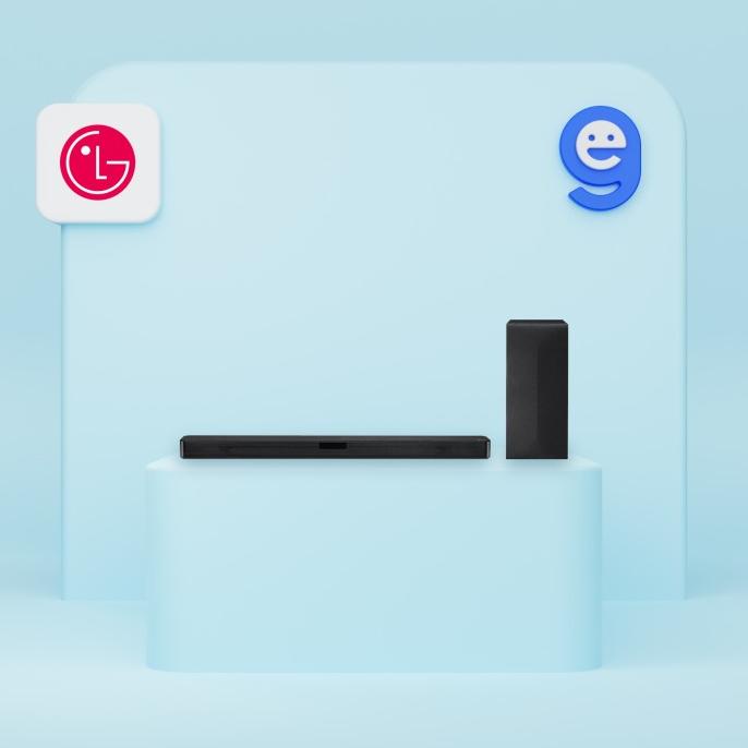Jual Lg Sl4 Soundbar Wireless Subwoofer Bluetooth 2.1Ch 300W | Shopee ...