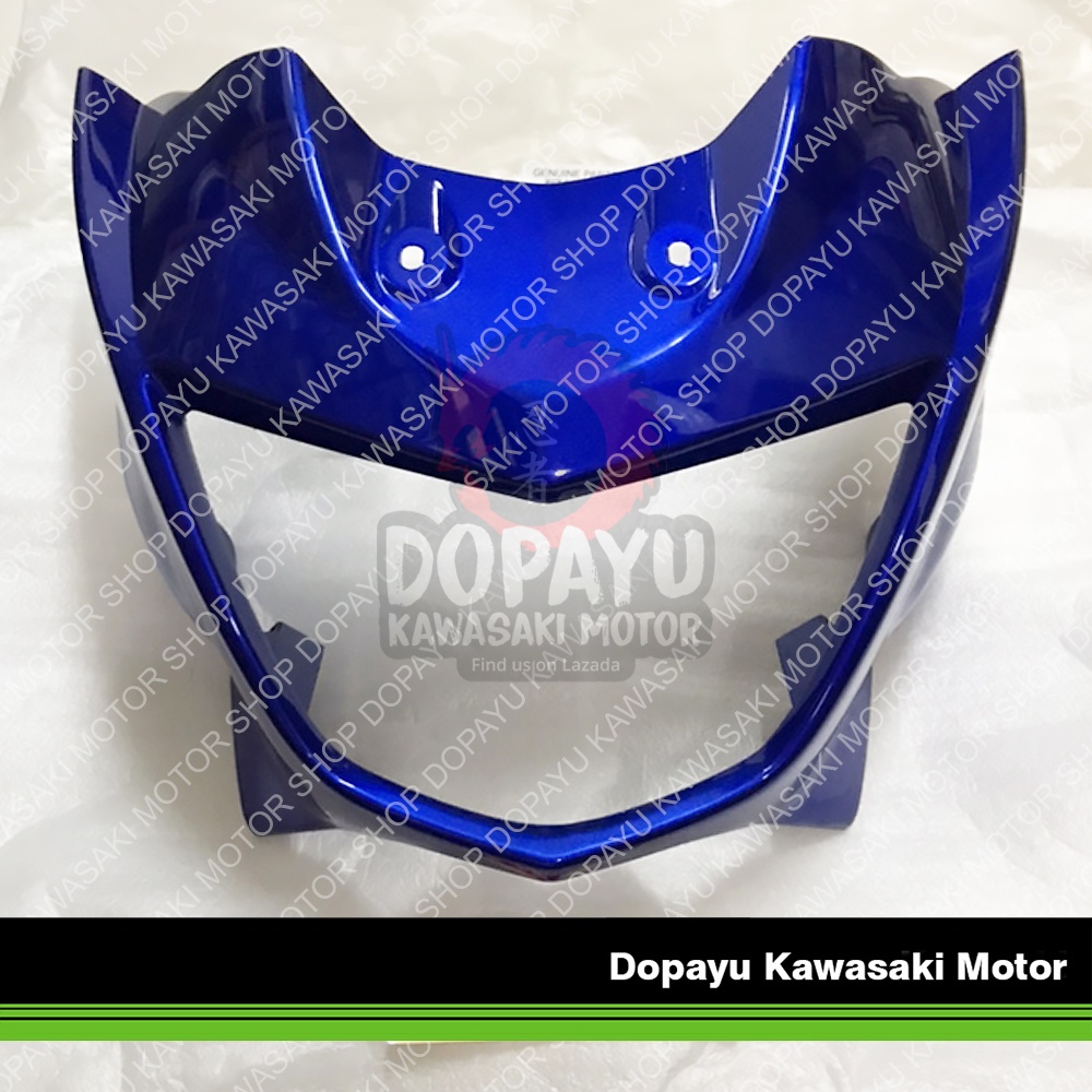 Jual Barong Batok Cover Lampu Ninja R 150 Warna Biru Original Kawasaki ...