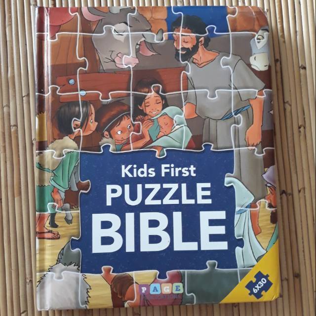 Jual Kids First 180 pcs Puzzle Bible (new, segel) Buku kisah cerita ...