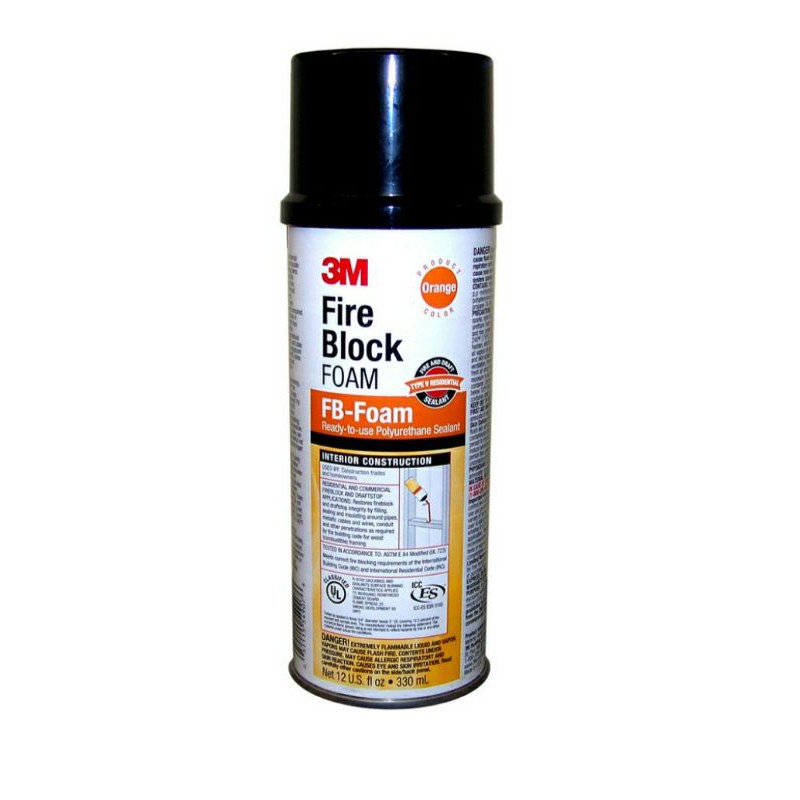 Jual 3M Fire Block Foam FB-Foam, Orange, 12 fl oz. | Shopee Indonesia