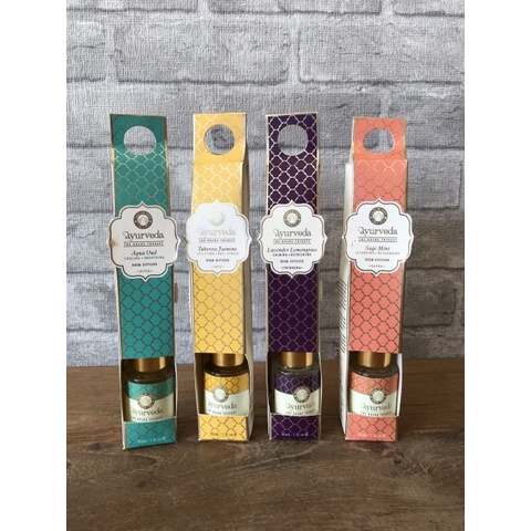 Jual LVRD30 30 ml. Luxurious Veda Reed Diffuser in Round Glass Bottle ...