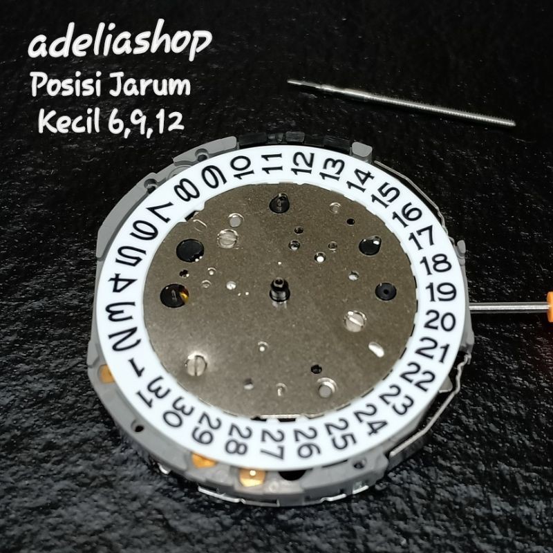 Jual Mesin Jam Tangan Miyota Type JS15 Posisi Jarum Kecil 6,9,12 | Shopee Indonesia