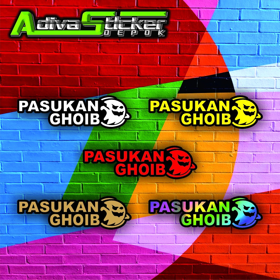 Jual sticker stiker pasukan ghoib stiker motor | Shopee Indonesia