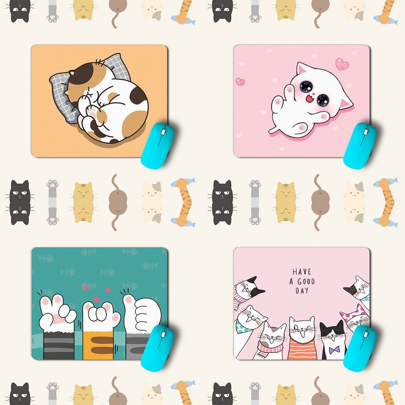 Jual Mouse Pad Motif Kucing Lucu 9 | Shopee Indonesia