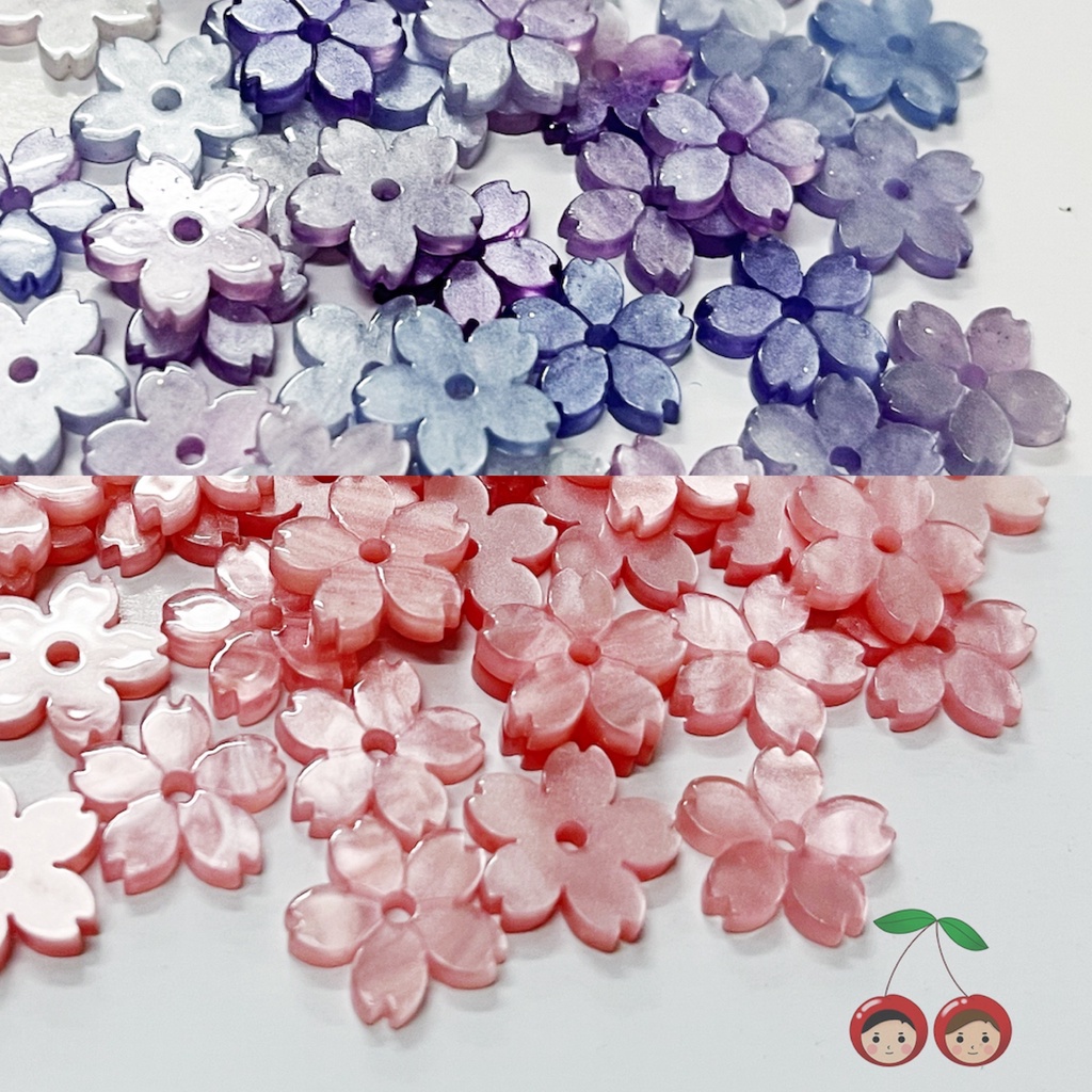 Jual Manik Bunga Sakura Cherry Blossom Flower (5pcs) | Shopee Indonesia