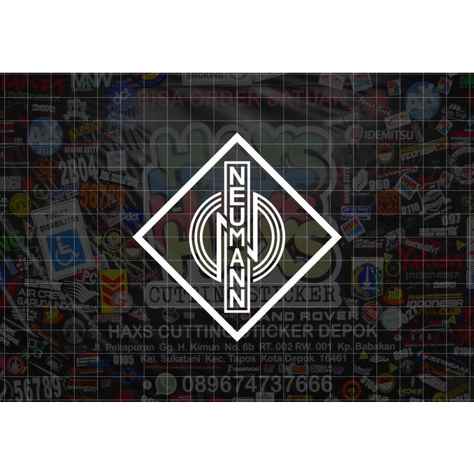 Jual Cutting Sticker Logo Neuman Ukuran 9 Cm hax55 Ayo Order | Shopee ...