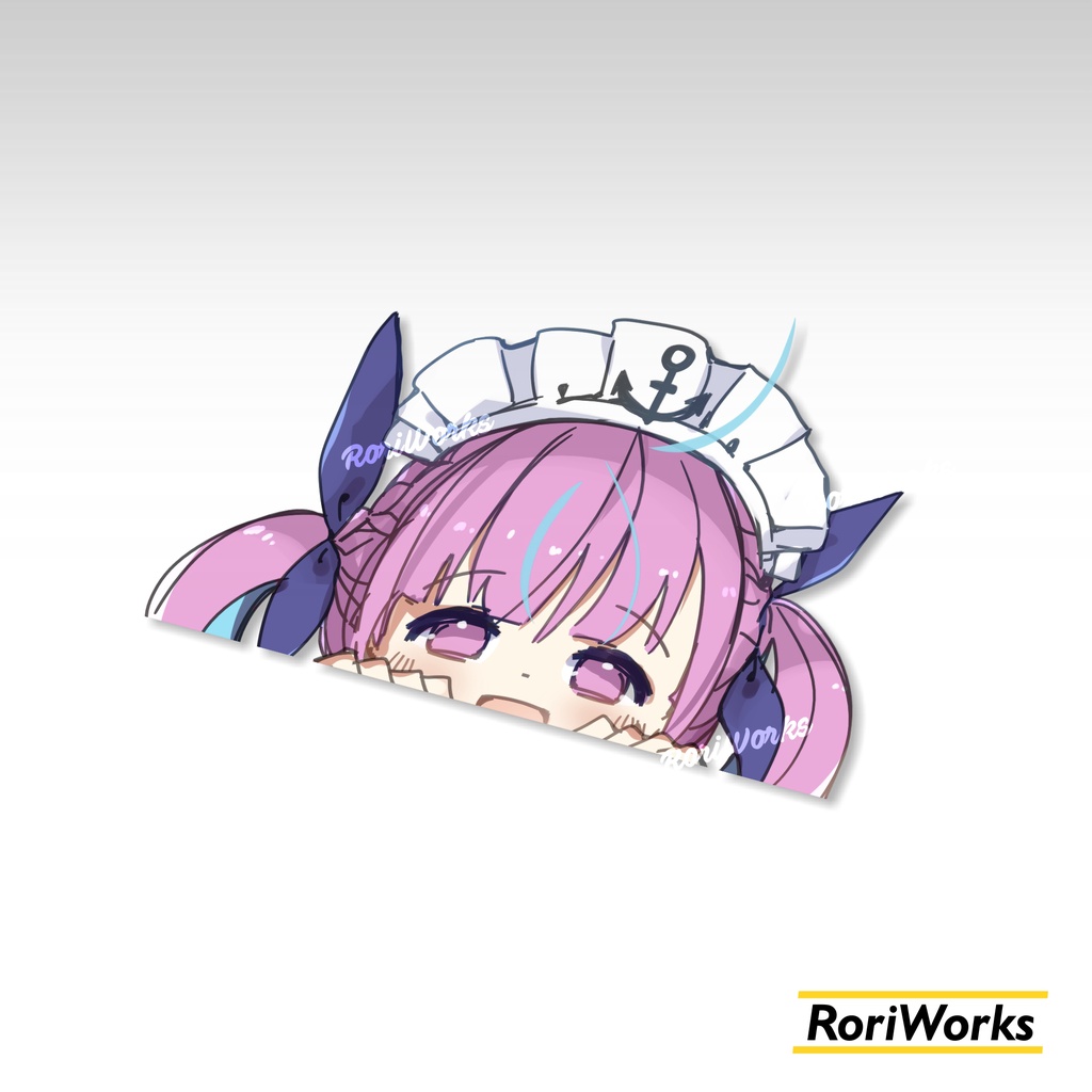 Jual Stiker Anime Intip - Minato Aqua | hololive | Shopee Indonesia