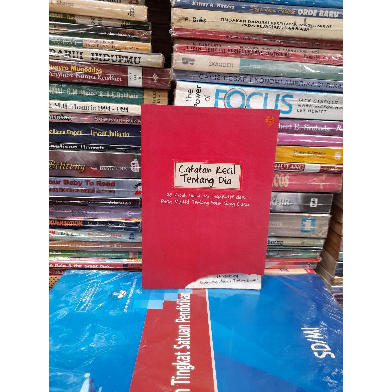 Jual Original Buku Catatan Kecil Tentang Dia 25 Kisah Haru Dan ...