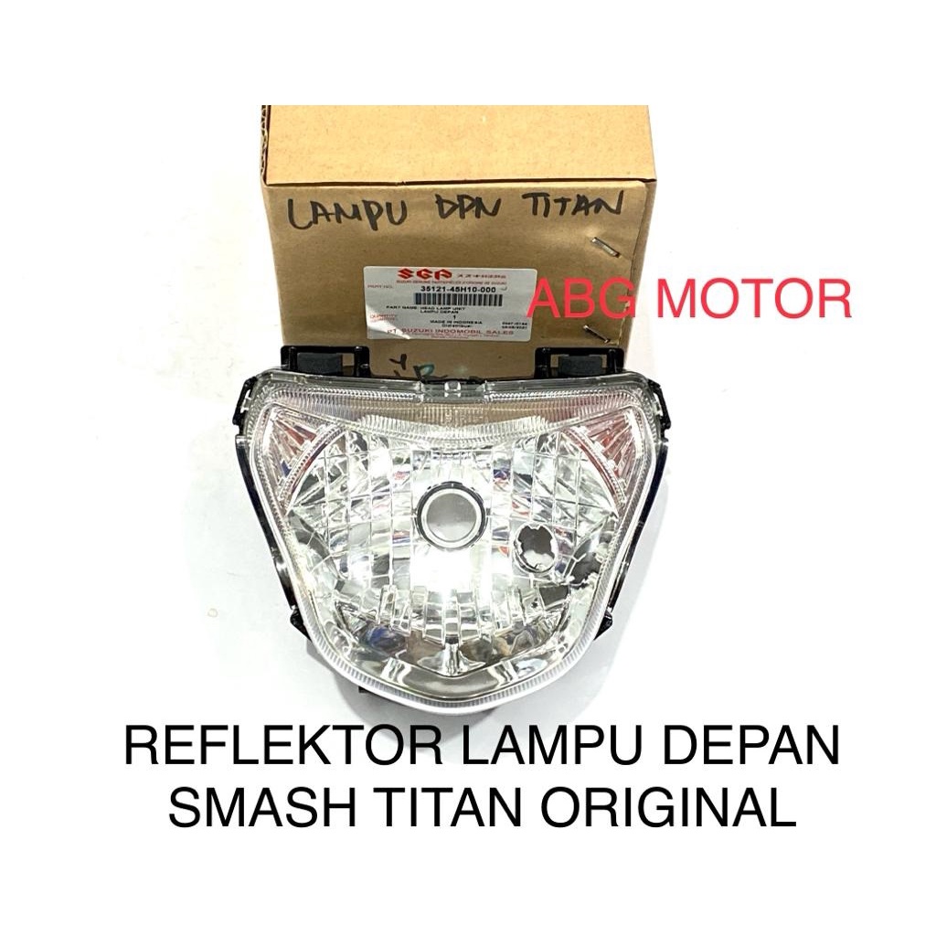Jual HEADLAMP HEAD LAMP REFLEKTOR LAMPU DEPAN SUZUKI SMASH TITAN ORIGINAL | Shopee Indonesia