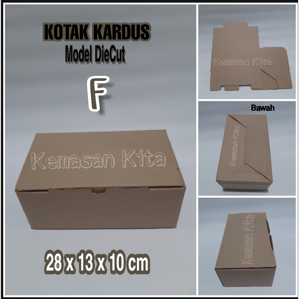 Jual KARDUS KARTON BOX SEPATU " PELANGI " TIPE F UKURAN 28 X 13 X 10 CM ...