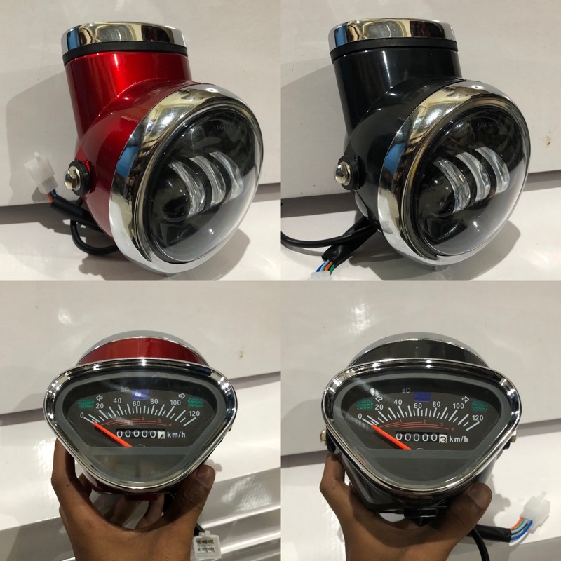 Jual LAMPU HONDA S90 MONKEY DAX GORILLA ST70 IMPORT SET BATOK REFLEKTOR ...