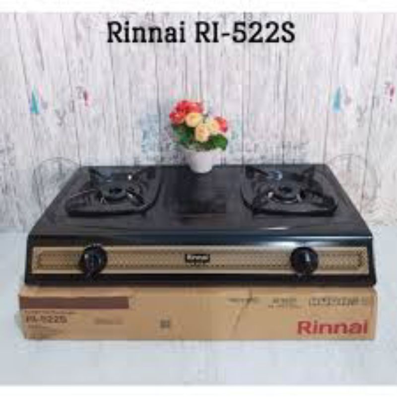 Jual RINNAI KOMPOR GAS 2 TUNGKU RI 522S/RI-522S GARANSI RESMI | Shopee Indonesia
