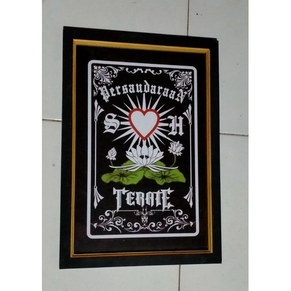Jual hiasan dinding poster lambang PSHT 01 plus FIGURA TERMURAH | Shopee Indonesia