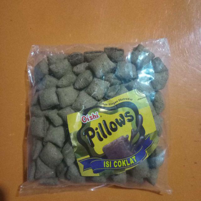 Jual Oishi Pillows 250g Coklat Keju Ubi Ungu Snack Murah Cemilan Gurih ...