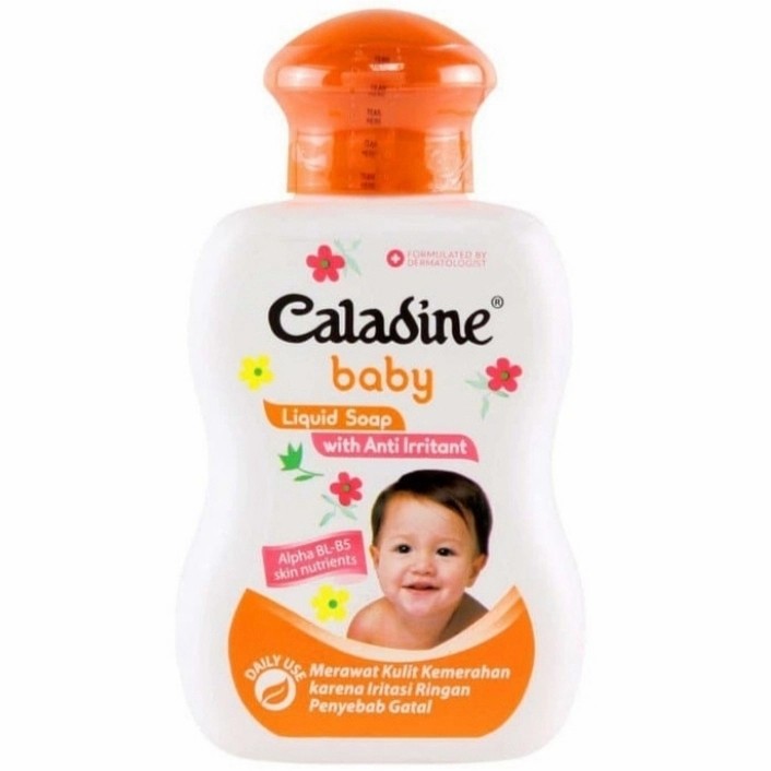 Jual SABUN BAYI CAIR CALADINE BABY SOAP ANTI IRRITANT 110ML | Shopee ...