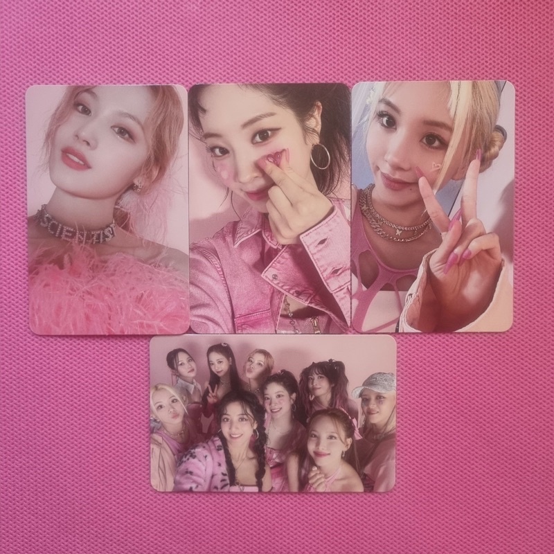 Jual TWICE - Formula Of Love (Photocard: Nayeon Jeongyeon Momo Sana Jihyo Mina Dahyun Chaeyoung ...