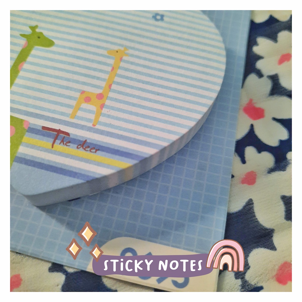 Jual Sticky Notes Animal / Sticky Note / Memo Pad / POST IT Note ...