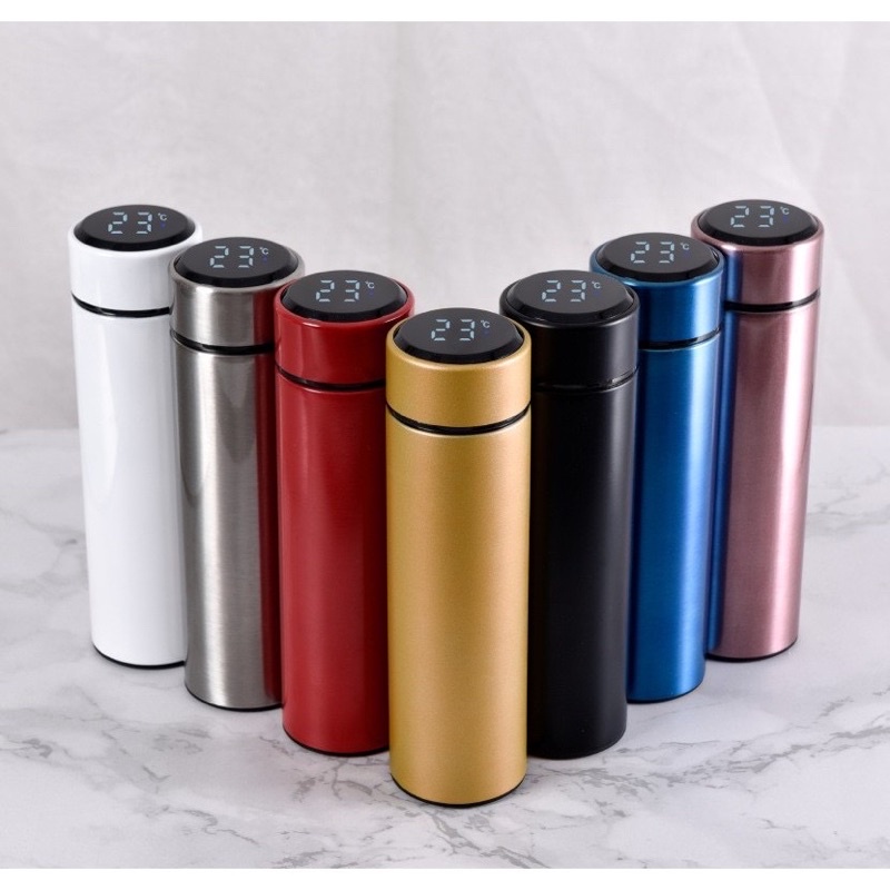 Jual OUTRED Termos Air Panas Tumbler Led Display Suhu Temperatur Botol ...