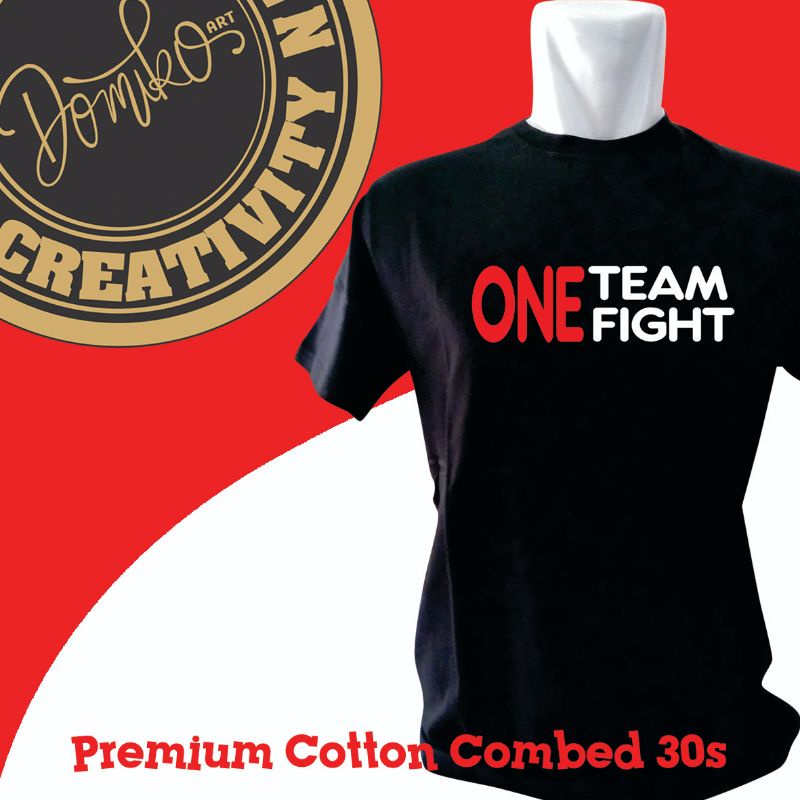 Jual TShirt Distro INDONESIA ONE TEAM ONE FIGHT | Shopee Indonesia