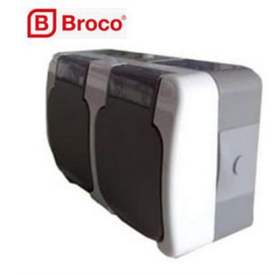 Jual stop kontak arde water proff / stop kontak / Broco/ Broko / anti ...