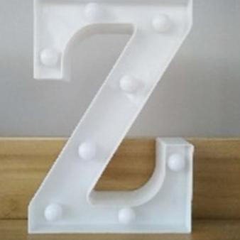 Jual 【flashϟsale】 Lampu LED HURUF Ukuran 22 cm (Huruf A -Z) dan Angka ...