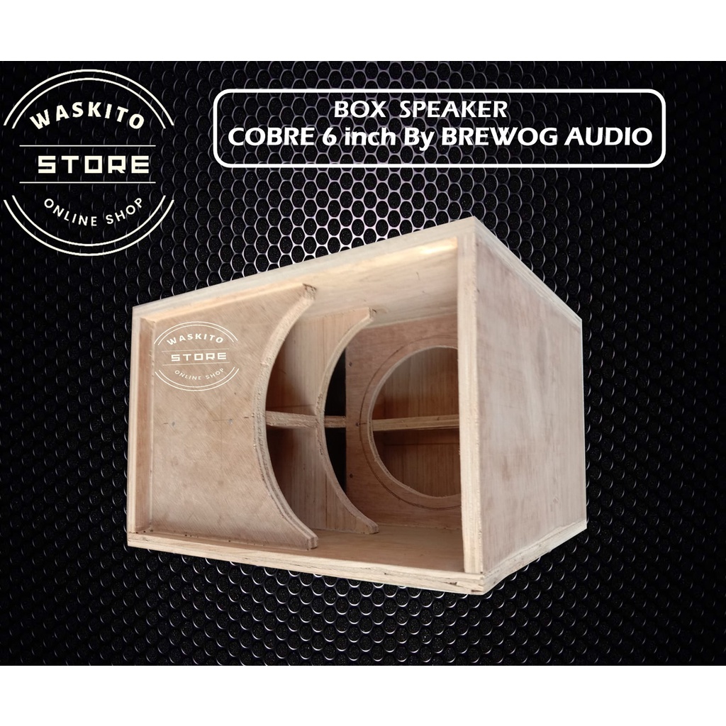 Jual Box Speaker COBRE 6 inch // Box Viral BREWOG AUDIO Bahan Triplek ...