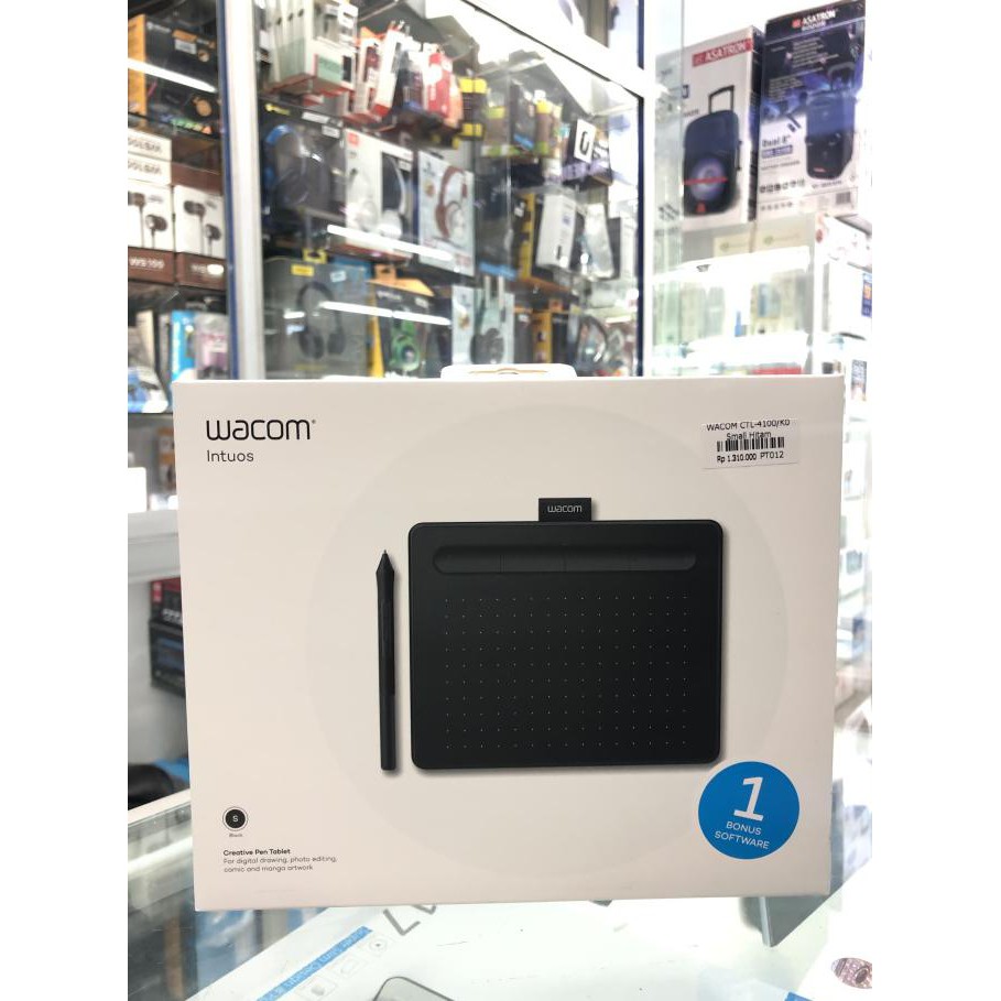 Jual Wacom Intuos CTL 4100 Drawing Tablet (Garansi Resmi 1 tahun ...